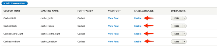 How to install Cachet (the official Y Font) | YMCA Website Services